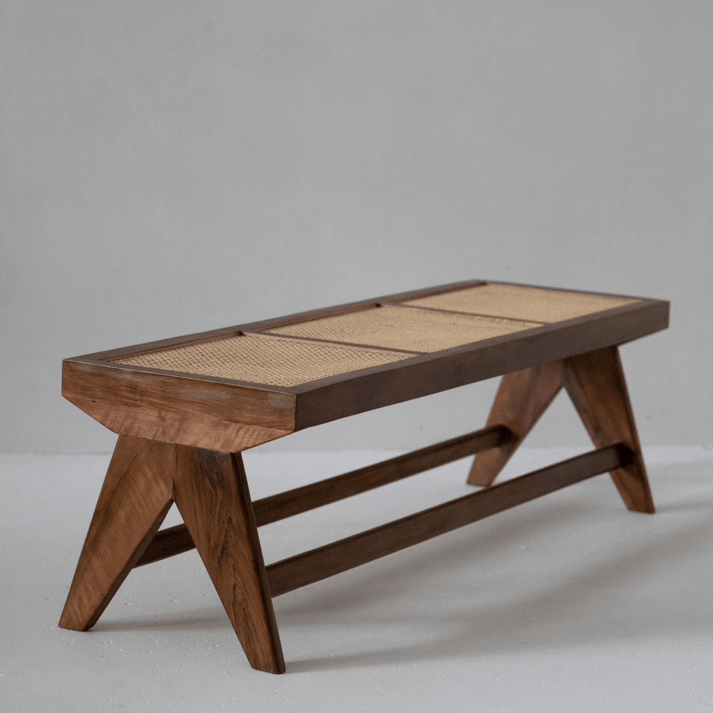 Soleil Cane Bench – Bodhi Living