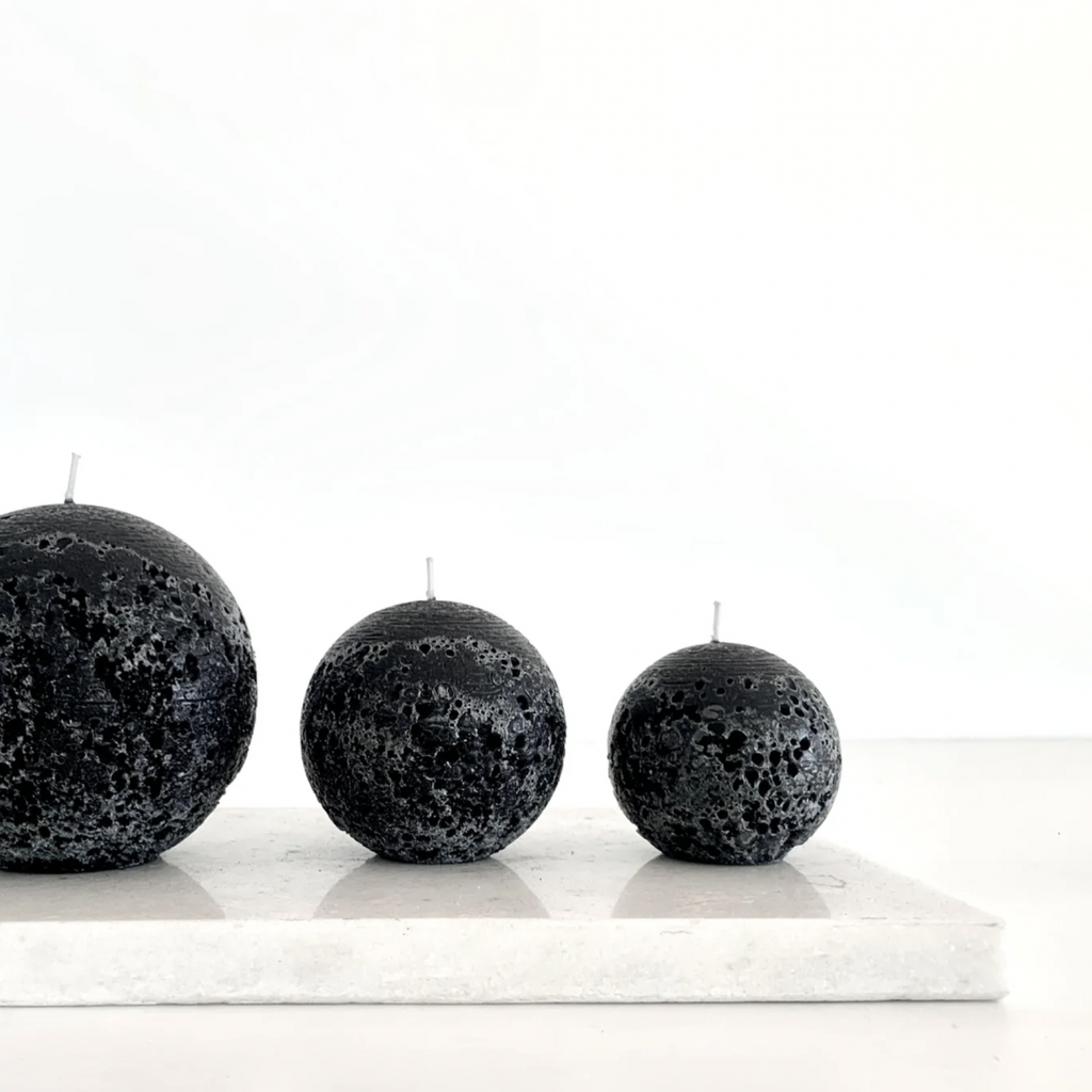 Black Sphere Candle Gift Set – Bodhi Living